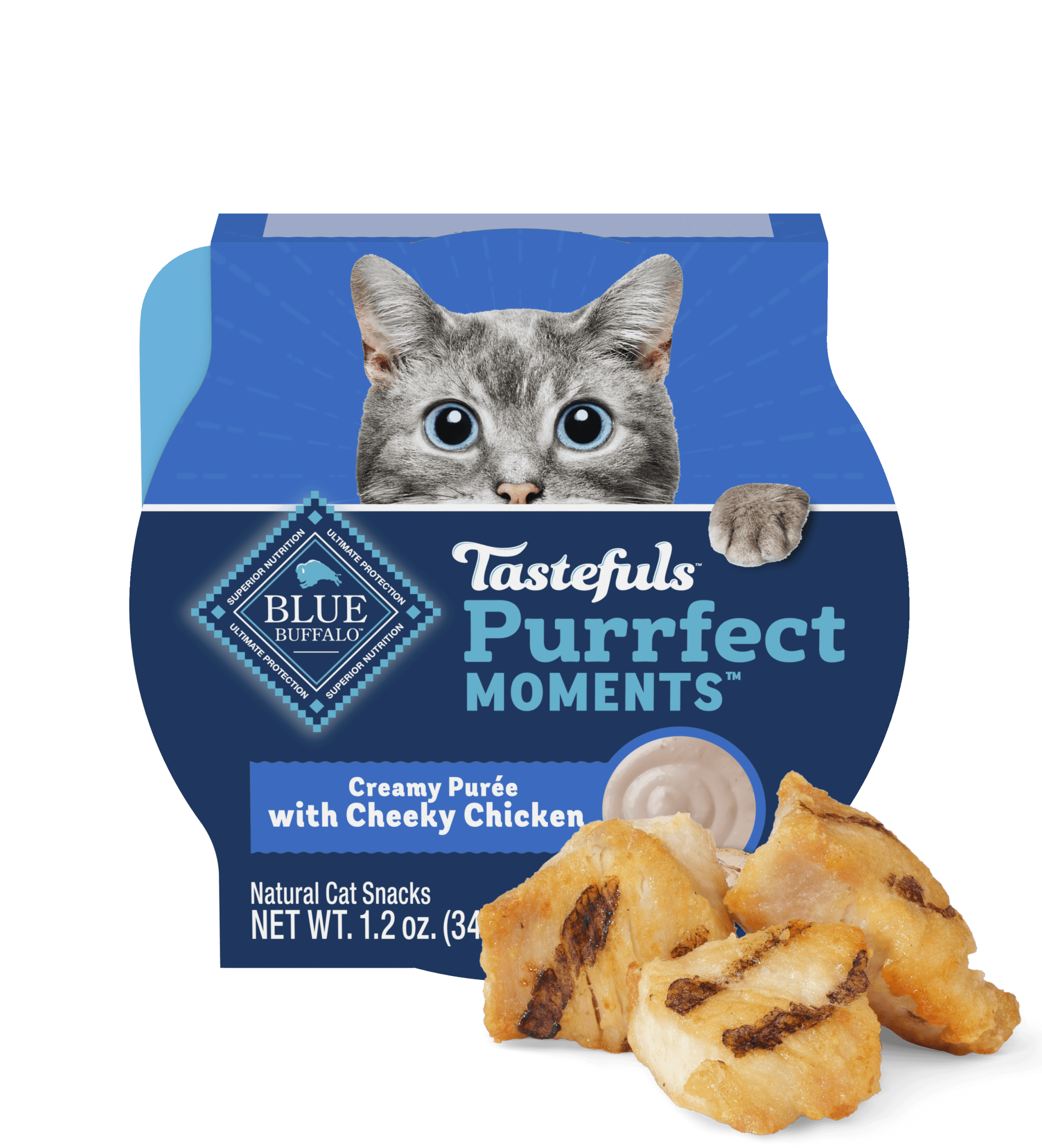 BLUE Tastefuls Purrfect Moments Chicken Recipe| Cat snacks