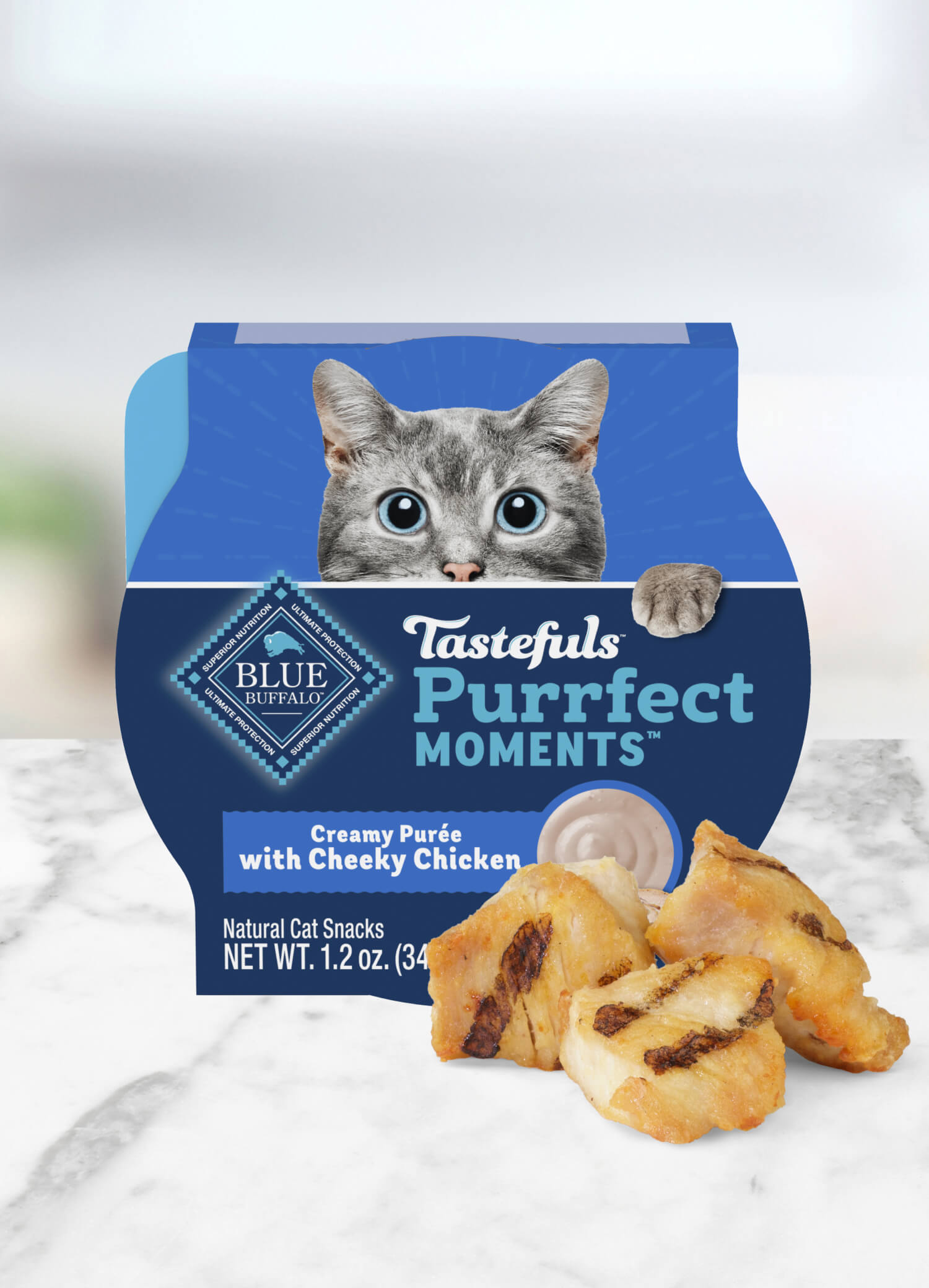 BLUE Tastefuls Purrfect Moments Chicken Recipe| Cat snacks