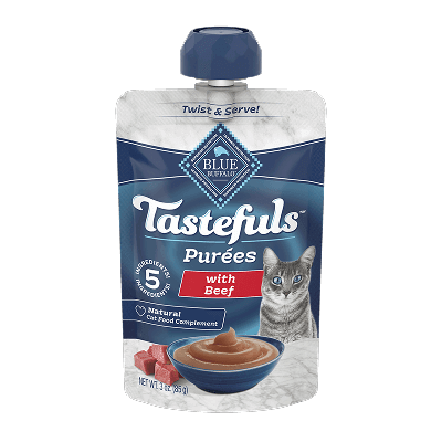 BLUE Tastefuls Purées with Beef | Cat Snacks