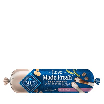 Love Made Fresh Beef Recipe Roll | Small Adult Dog Food