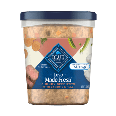 Love Made Fresh Beef Stew Tub | Adult Dog Food